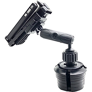 ChargerCity HDX-2 Car SUV Truck Drinks Beverage Cup Holder Mount for All Smartphones & Tablets Like iPad Pro Air Mini iPhone Max Galaxy Tab Fold S23 14 15 Ultra Max Pro (Fits Home Theater Recliner)