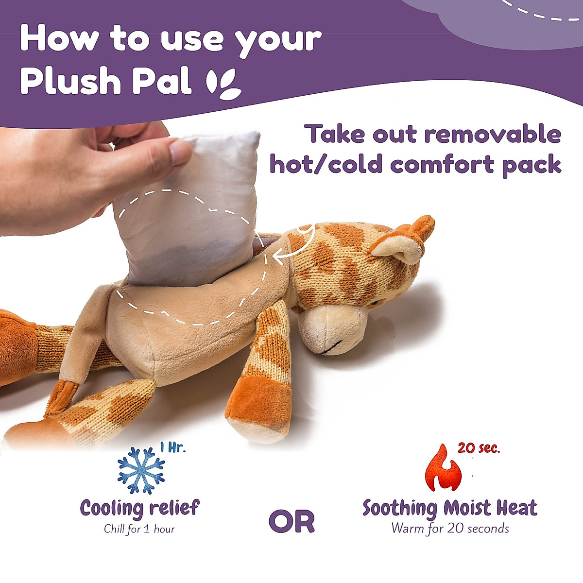 WILD BABY Lion Stuffed Animals, Warmie for Kids, 12 Inch, Microwavable, Heatable Clay Beads, Squishmallow Plush Pal with Dried Lavender Aromatherapy, Soft & Cuddly, Kids Gifts Box Ready