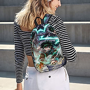 DUOBEY Anime Izuku Midoriya Backpack Laptop Daypack Travel Business Bag Casual Rucksack Fashion Backpacks Small