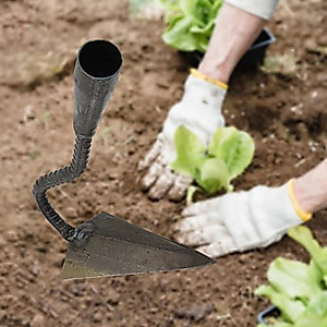 Hardened Garden Swoe Hoe Head Only Forging Process Durable Traditional for Backyard Planting Farming Gardening Loosening