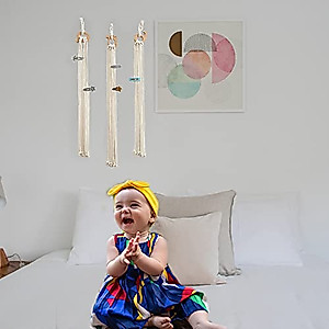 Trantranapa 3pcs Elephant Whale Squirrel Hair Bow Holder for Girls Baby Hair Bows and Headbands Organizer Hair Clips Holder Wall Decor for Kids’ Room Hanging Hairpin kids’ Head Rope Storage