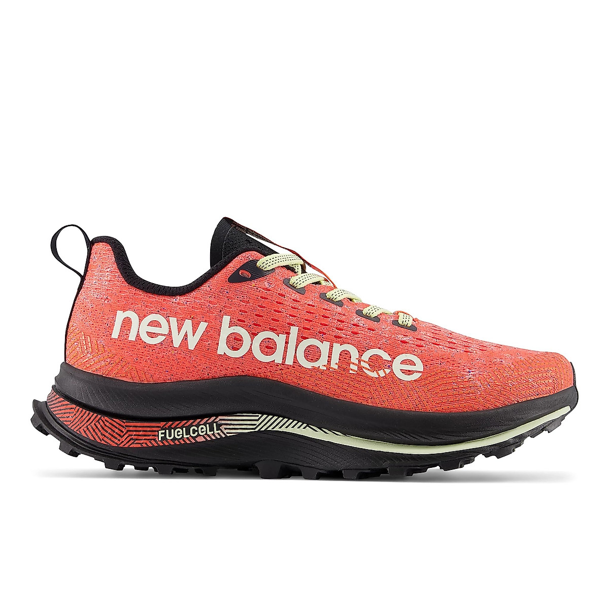 New Balance Women FuelCell SuperComp Trail, 9 Medium NEON Dragonfly/Black