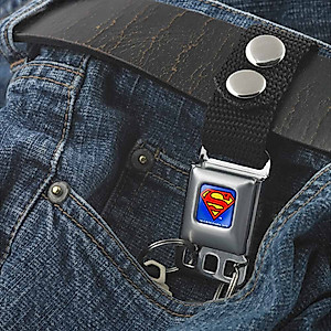 Buckle-Down Keychain - Superman 4.5" x 1"