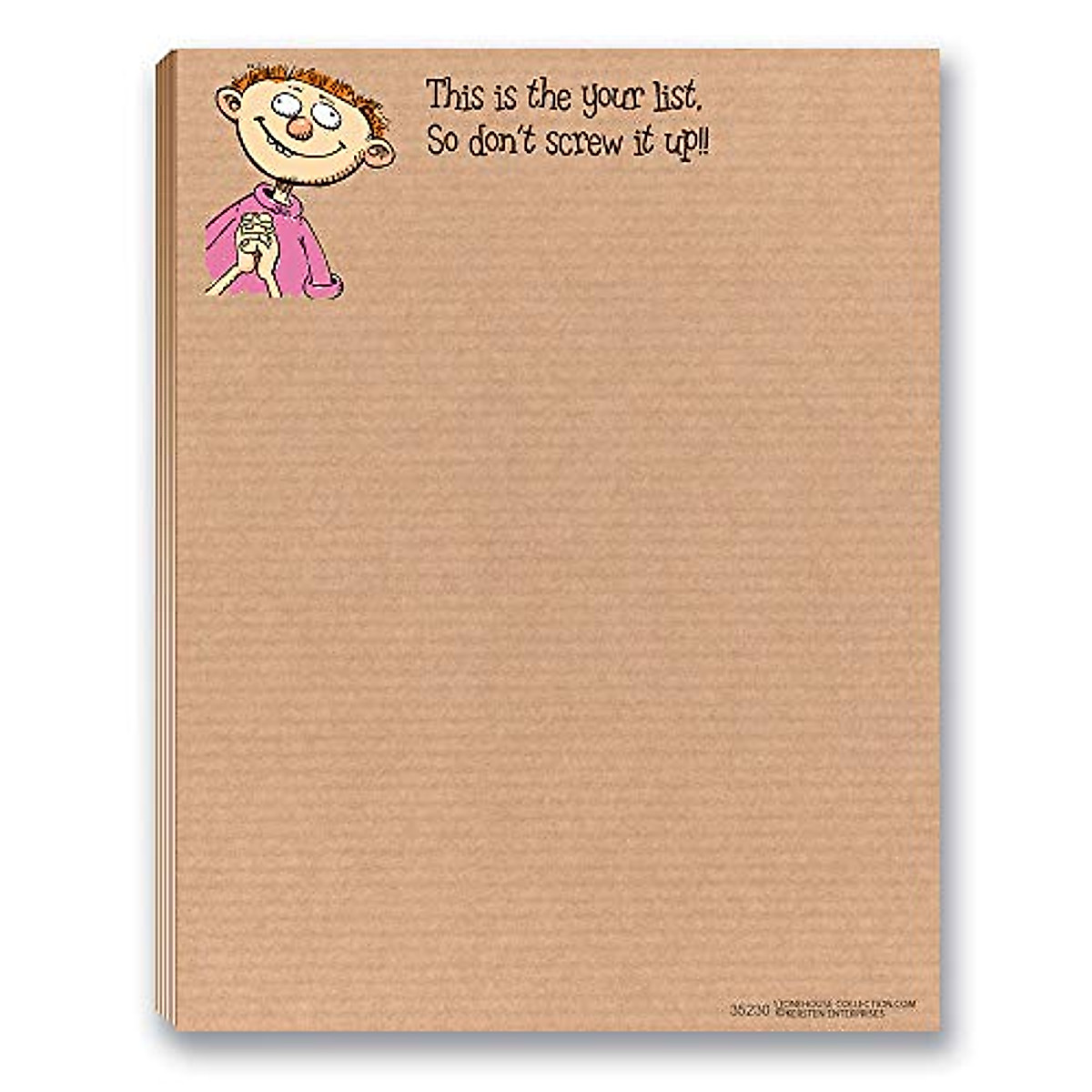 Funny Office Nopteads Assorted Packs - 4 Novelty Notepads - Funny Office Supplies (4) (To Do Lists #3)