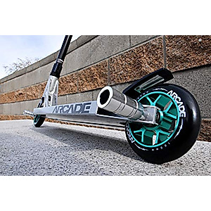 Arcade Pro Scooters Plus Stunt Scooter for Kids 10 Years and Up - Perfect for Intermediate Boys and Girls - Best Trick Scooter for BMX Freestyle Tricks (ARCADE Plus - Ultra Lava)