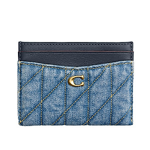 Coach Essential Card Case, Indigo