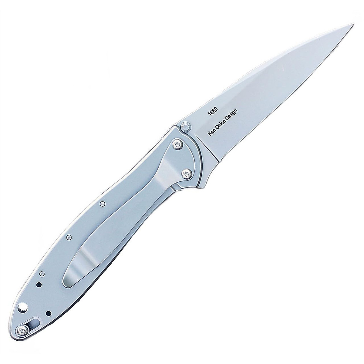 Shaw Leek Pocket Knife 3" - Speed and Safe Assisted Opening 14C28N Stainless Steel - 1660 Spring Assisted