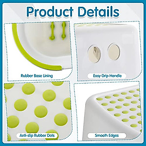 6 Pack Step Stool for Kids Toddler Step Stool Kids for Bathroom Sink Toilet Stools for Potty Training, Bathroom, Kitchen, Bedroom, Toy Room and Living Room Step Stool with Non Slip Base