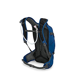 Osprey Raptor 14L Men's Biking Backpack with Hydraulics Reservoir, Postal Blue, One Size