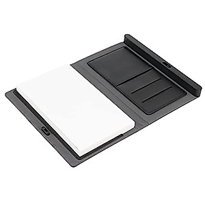 Fdit Fingerprint Lock Notebook Portable USB Business Notepad Diary Book for Office School Personal Organizers