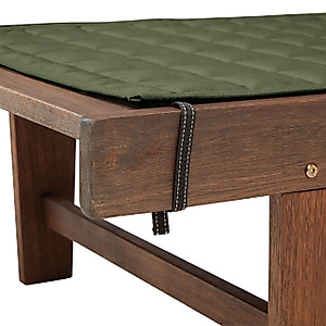 Classic Accessories Montlake Water-Resistant 80 Inch Patio Chaise Lounge Slipcover, Heather Fern, Patio Furniture Covers