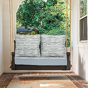 WOTU Patio Furniture Cushions, Loveseat Cushions Set 46 x 26 inch Garden Comfort Deep Seat Glider Loveseat Cushion Indoor Outdoor Seating Cushions