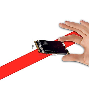 Kingshark M.2 2242 SSD 512GB Ngff Internal Solid State Drive High-Performance Hard Drive for Desktop Laptop SATA III 6Gb/s Includes SSD (512GB, M.2 2242)