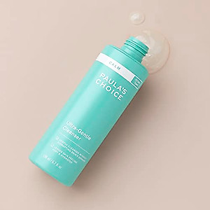 Paula's Choice CALM Ultra-Gentle Cleanser for Sensitive Skin, Calms + Soothes Redness, Daily Face Wash for Rosacea-Prone & Eczema-Prone Skin, Fragrance-Free & Paraben-Free, 6.7 Fl Oz.