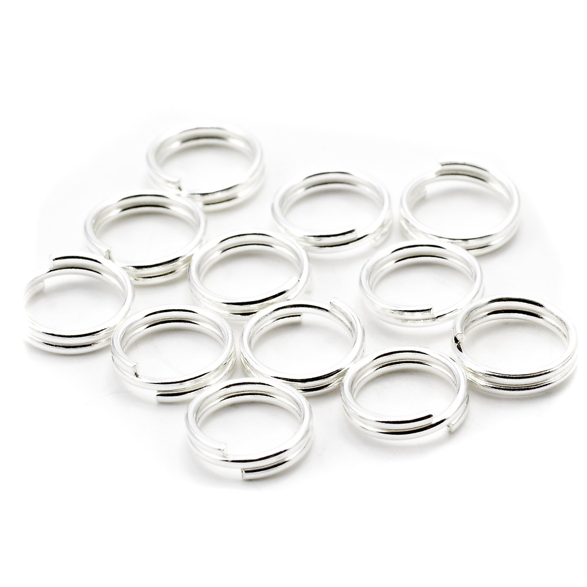 Cousin SE29494-22 6mm Sterling Silver Split Ring - 12pc