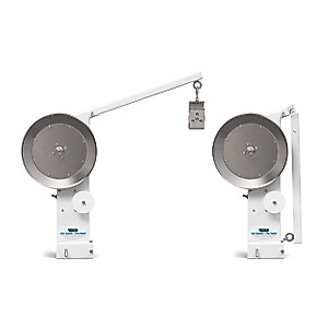 Trac Camco Outdoors Line Hauler Winch - Features 110 lb Lift Capacity & Corrosion-Resistant Powder-Coated Aluminum Frame - Low Amp Usage, Line Speed of 127-150 Ft per Min (69280)