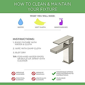 Symmons SLC-6612-1.5 Unity 4 in. Centerset 2-Handle Bathroom Faucet with Drain Assembly in Polished Chrome (1.5 GPM)