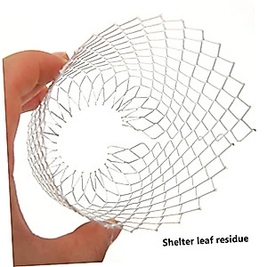 Housoutil 20 Pcs Leaf Filter Roof Gutter Guard Gutter Guard Filter Gutter Cleaning Tool Mesh Sink Strainer Sink Filter Strainer Mesh Filter Gutter Leaf Filter Gutter Blockage Filter Aluminum