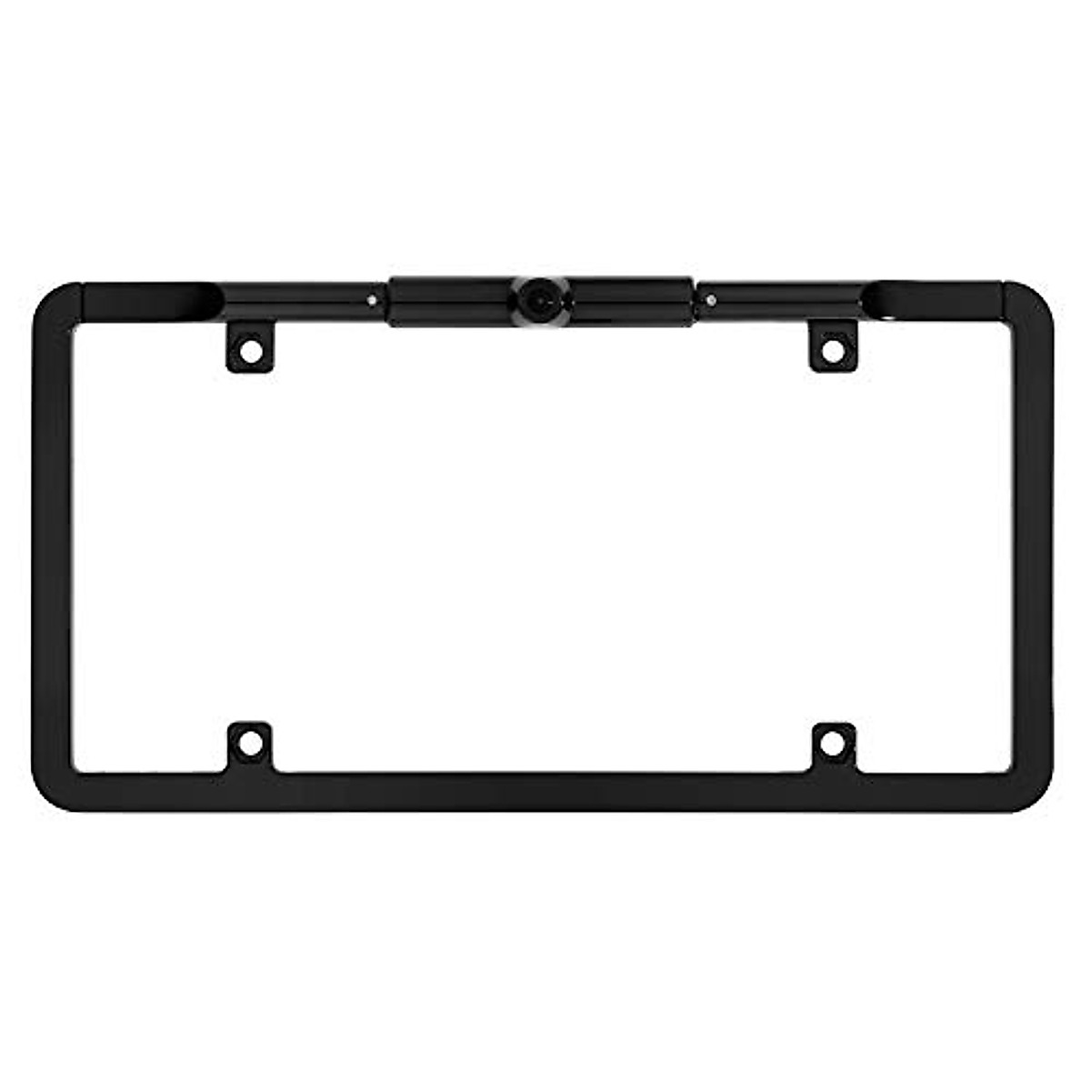 BOYO VISION VTL375TJ - Ultra Slim Full-Frame License Plate Backup Camera with Active Parking Lines (Black)