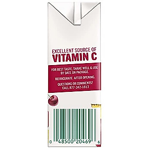 Tropicana 100% Juice Box, Fruit Punch, 4.23oz (Pack of 44) - Real Fruit Juices, Vitamin C Rich, No Added Sugars, No Artificial Flavors