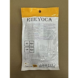 RIIEYOCA 4 Port USB 2.0 Hub, 90°/180° Degree rotatable USB Expansion allocator, for PC, Laptop, Keyboard, Mouse, Hard Drives and Other USB 2.0 Adapter(Black)