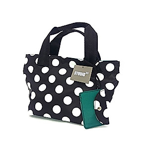 Studio 33 Small Tote in Polka Dots