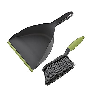 SEWOART 1 Set Desktop Sweeping Set Compact Dustpan Household Cleaner Computer Screen Cleaner Household Brooms Cleaning Kit Household Floor Cleaners Mini Dustpan and Broom Pet Broom Abs