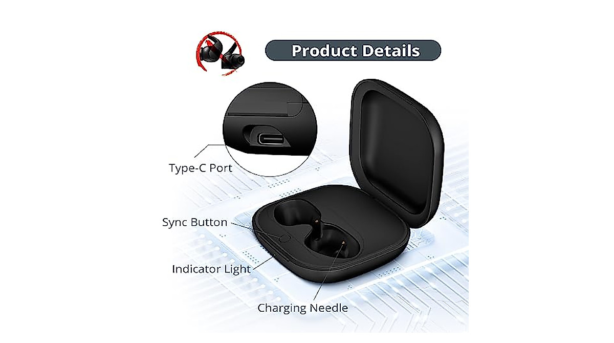Portable Charging Case for Beats Fit Pro - 700mAh Power
