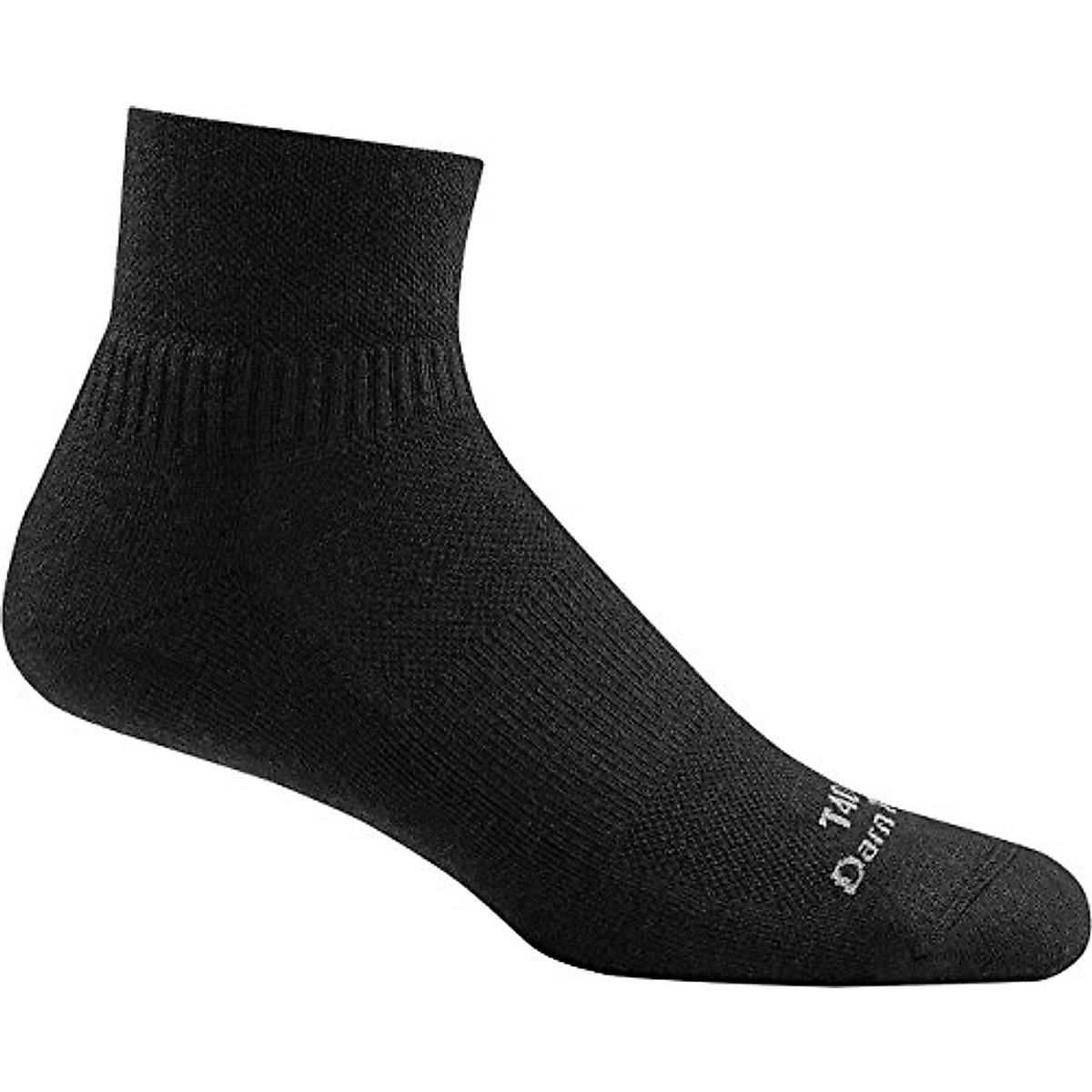Darn Tough Tactical Quarter Light Socks (T4093) Unisex – (Black, Medium)