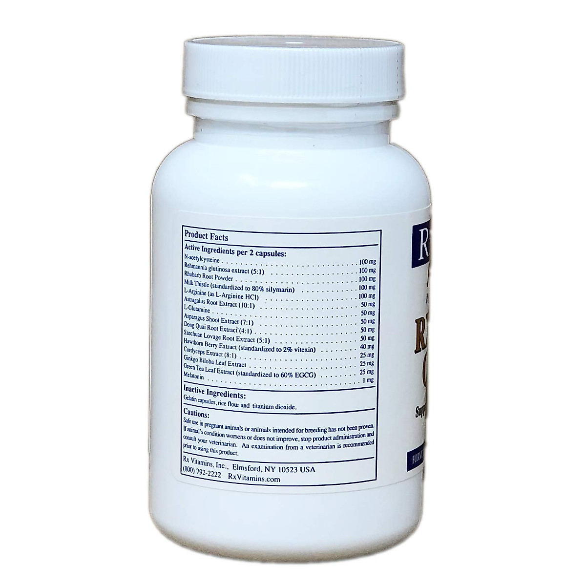 Rx Renal Canine 120 Caps by Rx Vitamins