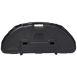 Plano Protector Compact Bow Case, Black, Hard Bow Case, Holds up to Five Arrows, Anti-Crush Archery Storage and Protection