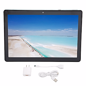 Bewinner 10.1inch Tablet for 10, 1280x800 HD Screen, 3GB RAM 64GB ROM, Octa Core Processor, 4G Dual Sim Call Tablet, WiFi Tablet PC (US Plug)