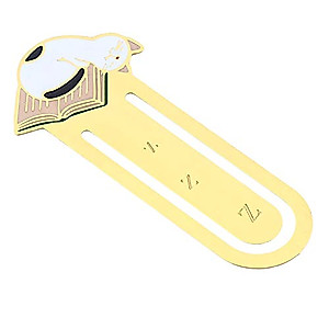 Timetries01 Cute Cat Metal Bookmark for Cat Lovers Book Marker Lovely School Office Supplies