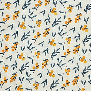 Fall Quilt Fabric Squares 5x5, Charm Packs for Quilting 5 inch for Patchworks and Sewing Crafts,Precut Cotton Fabirc Yellow (42Pcs), SZRUIZFZ