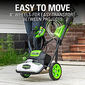 Greenworks 1800 PSI 1.2 GPM Pressure Washer (Open Frame) PWMA Certified