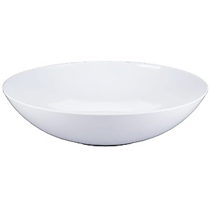 G.E.T. ML-241-W Siciliano Collection, White 26.6 qt. Round Melamine Bowls (Qty, 1)