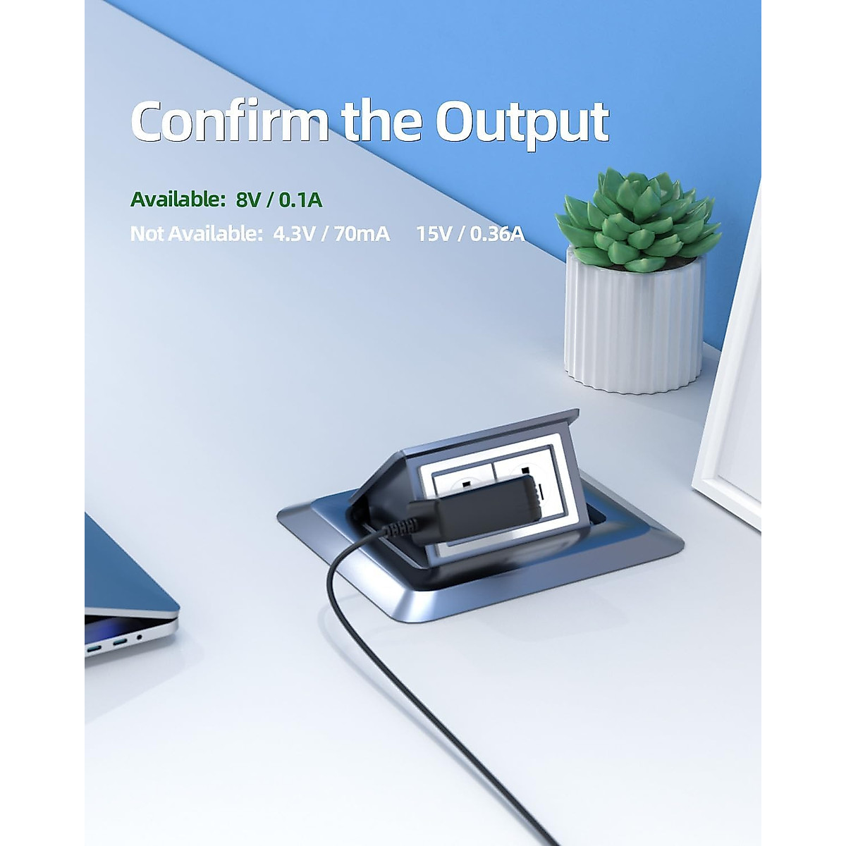 8V Power-Cord Fit for Philips-HQ850, Philips-QP2630 Shaver-Razor-Trimmer Charger Adapter Supply