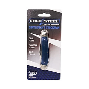 Cold Steel Knives Jigged Brown Bone Stockman FL-GSTKM-J Stainless Pocket Knife