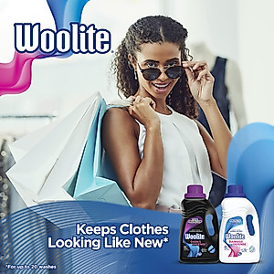 Woolite Damage Defense Liquid Laundry Detergent, Light Fresh Scent, 33 Loads, 50 Fl Oz