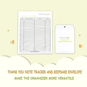 Baby Document Organizer, Baby Briefcase with 9 Folders