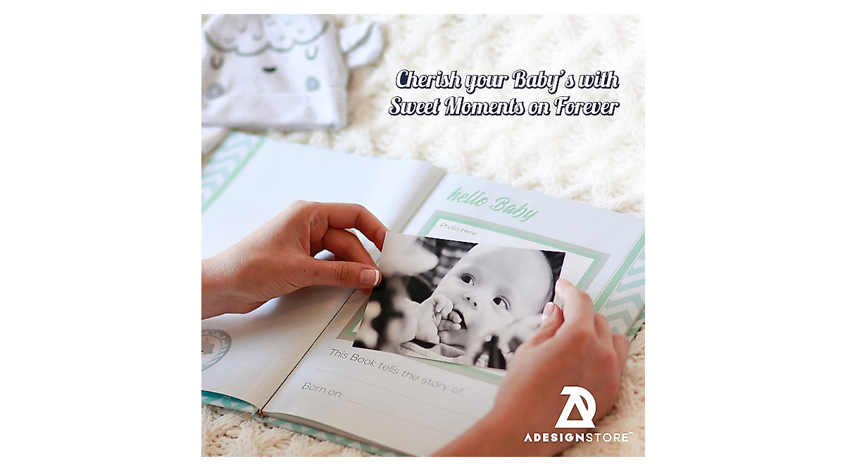Cherish Your Child's Memories - Baby Memory Book