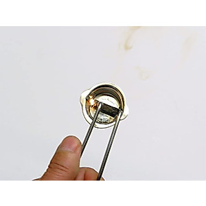 Shurlite Single Flint Spark Strike Lighter with Free 5 Flint Replacements | Igniter for Welding Brazing and Soldering Survival Tool Outdoor Sports Kit | Camping and Cooking Fire Starter Made in USA