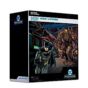 McFarlane Toys - DC Multiverse Clayface Batman & Batwoman 3pk, Gold Label, Amazon Exclusive