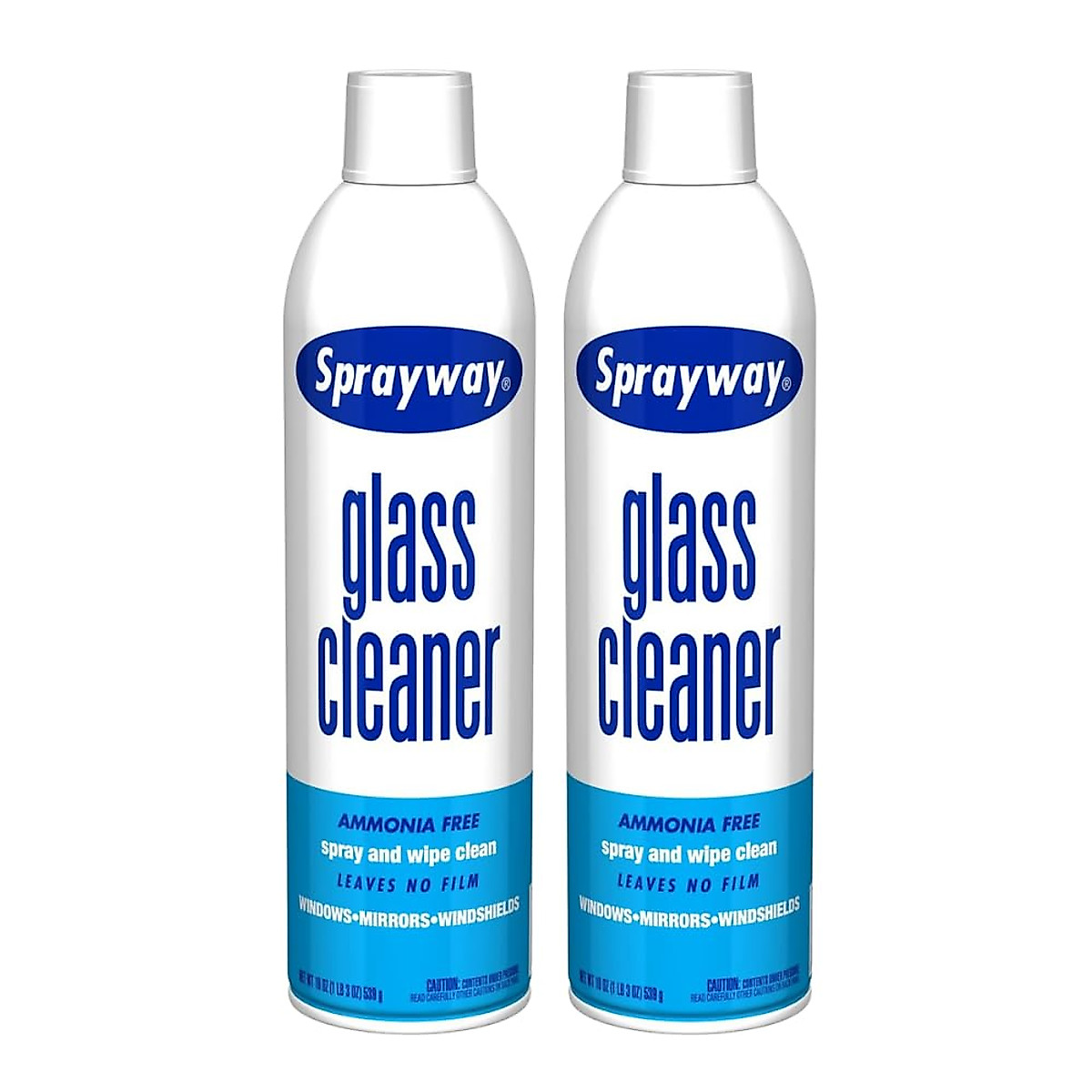 Sprayway, Glass Cleaner, 19 Oz Cans, Pack of 2