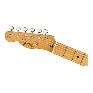 Squier Classic Vibe 50s Telecaster Electric Guitar, with 2-Year Warranty, Butterscotch Blonde, Maple Fingerboard, Left-Handed