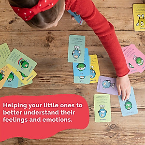 MindPanda HappySnap CBT Therapy Games for Kids - Gentle Parenting Counseling Tools - Emotional Intelligence & Social Skills Building - ADHD, Anger Control and Youth Mental Health - Group and Family