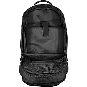 Barska BI12612 Loaded Gear GX-500 Crossover Tactical Padded Backpack with Waist Belt, Black, Small