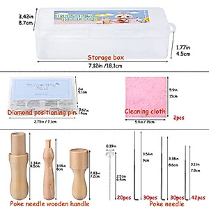 Mayboos 132 Pcs Needles Wool Felting Needles Supplies Felting Tools Needle Felting Tool with 3 Sizes Felting Needles for Beginner Professional