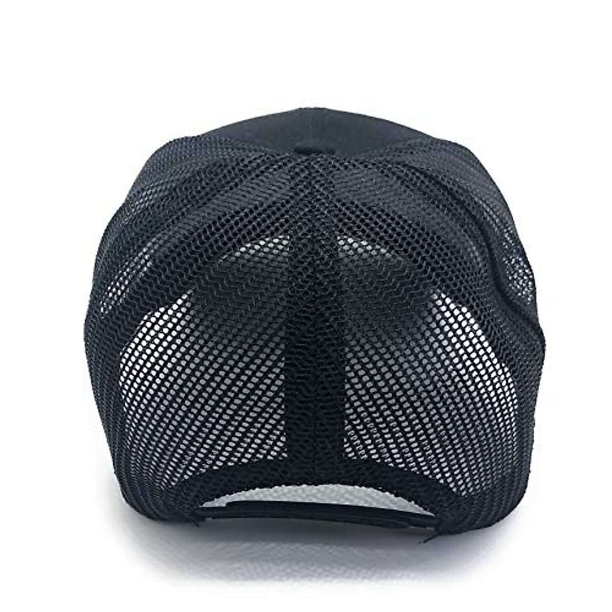 Infinite Hats US Army Veteran Patch Mesh Adjustable Baseball Cap (Black)