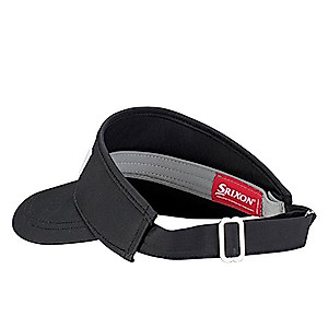 Srixon Golf Men's Performance Visor, Black, One Size Fits All